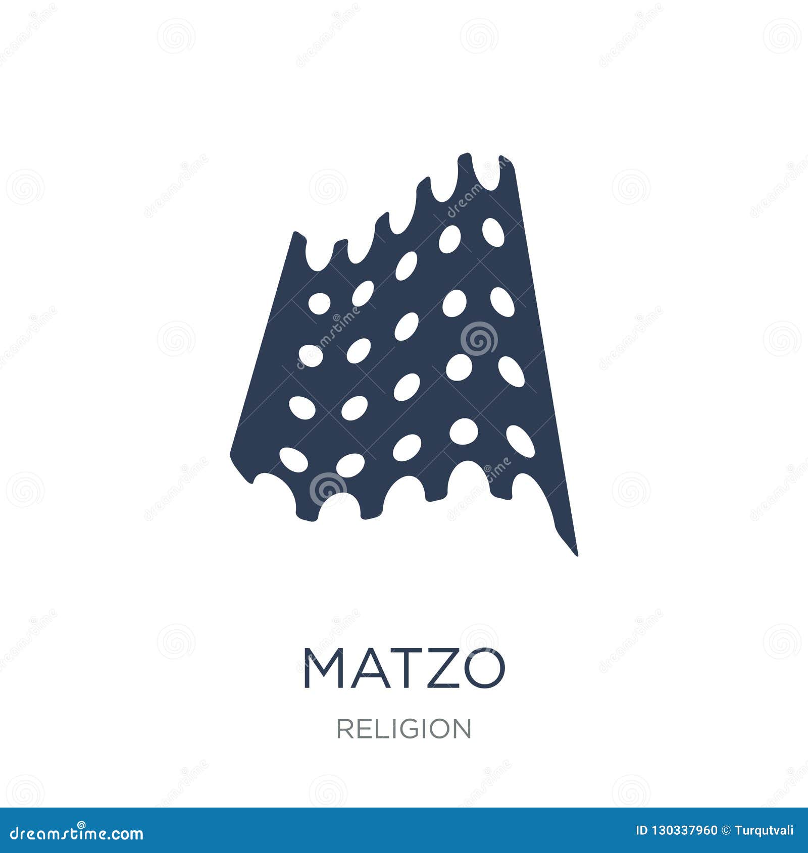 Matzo Icon. Trendy Flat Vector Matzo Icon on White Background Fr Stock ...