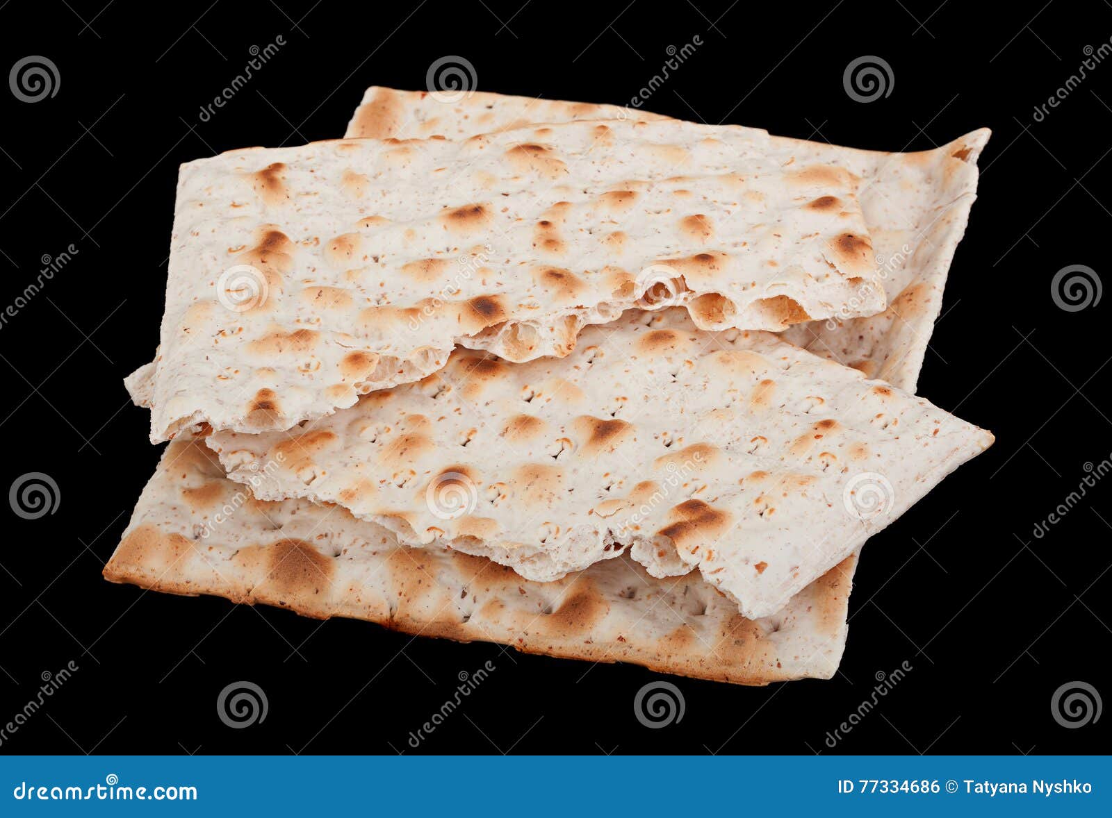 Matzo jewish bread stock photo. Image of matzo, traditional - 77334686