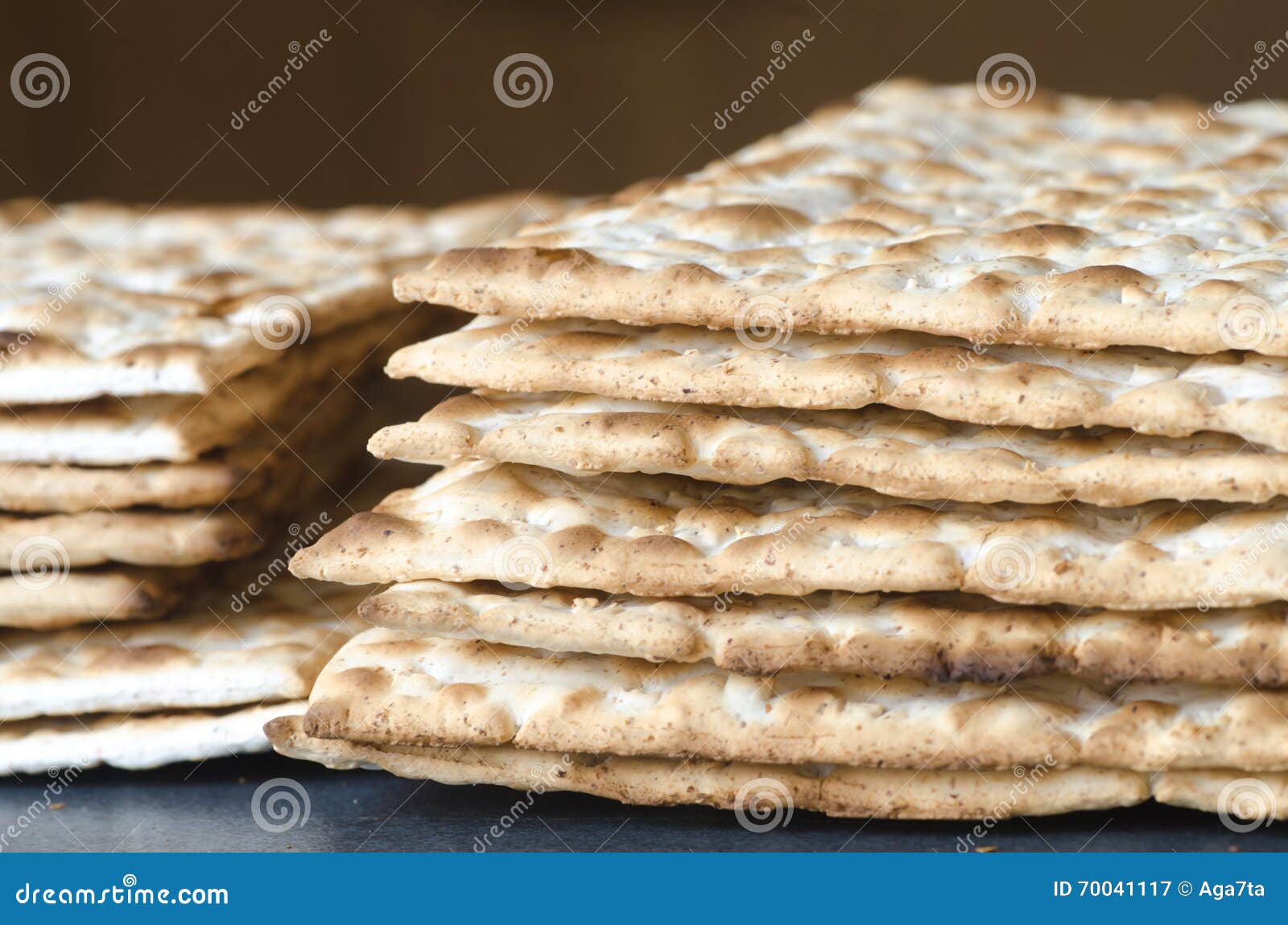 Matzo Jewish Passover Bread Stock Image - Image of judaism, pesah: 70041117