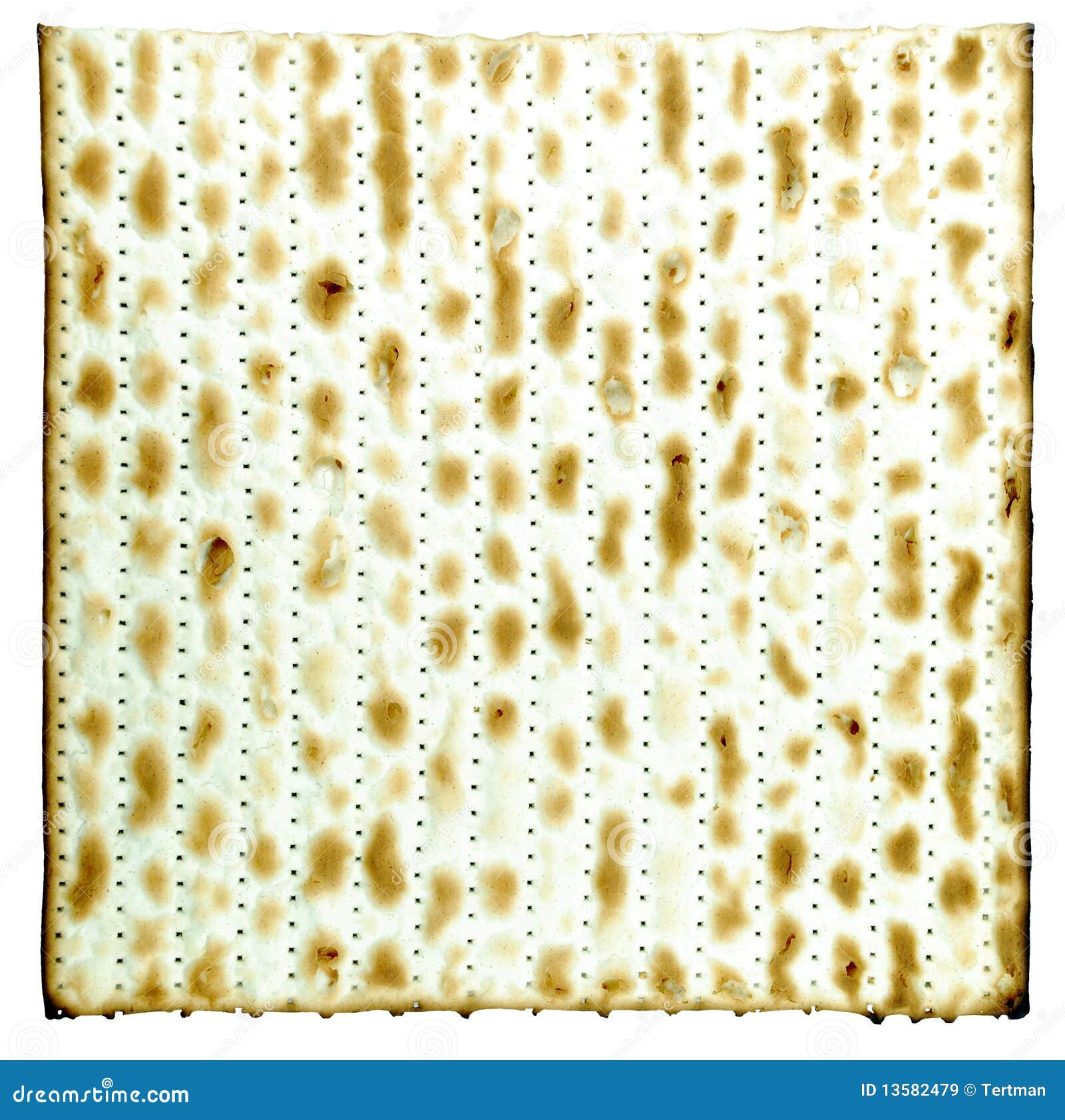 Matza For The Jewish Holiday Of Passover. Hand Draw. Vector ...