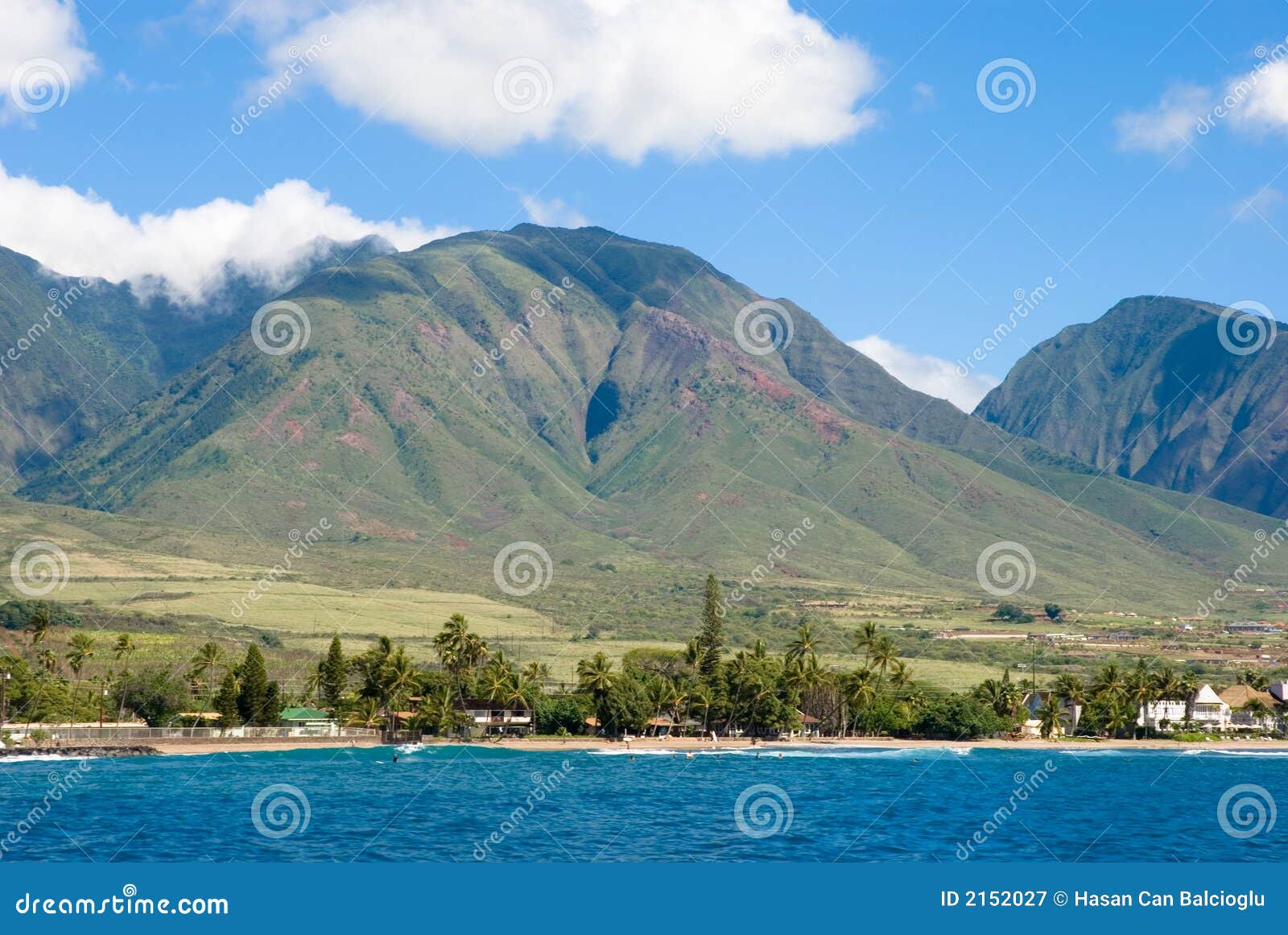 Maui, Hawaii - the Valley Isla Stock Image - Image of palm, paradise ...
