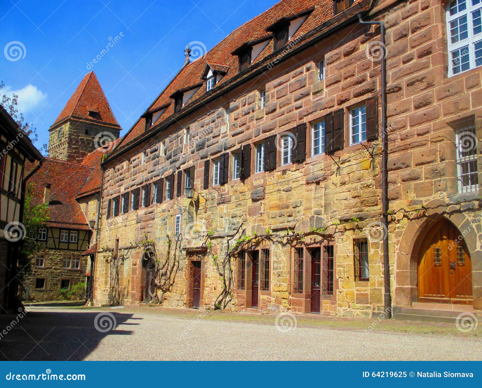 Maulbronn Monastery in Germany. Unesco World Heritage Monument Stock ...