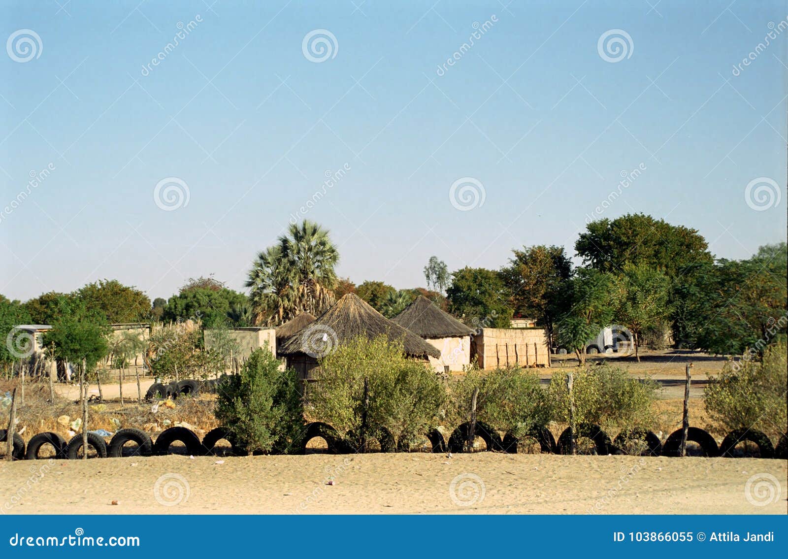 Maun, Botswana stock image. Image of africa, cultural - 103866055