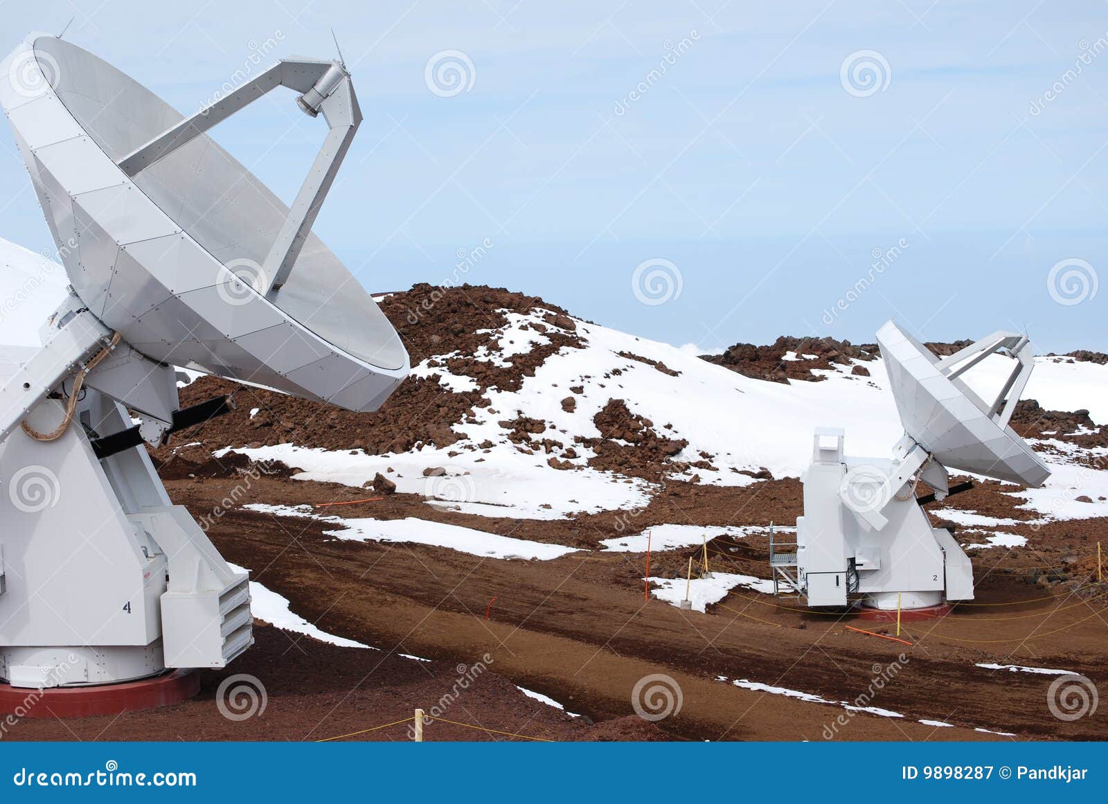 Mauna Kea Observatory stock image. Image of caltech, telescope - 9898287