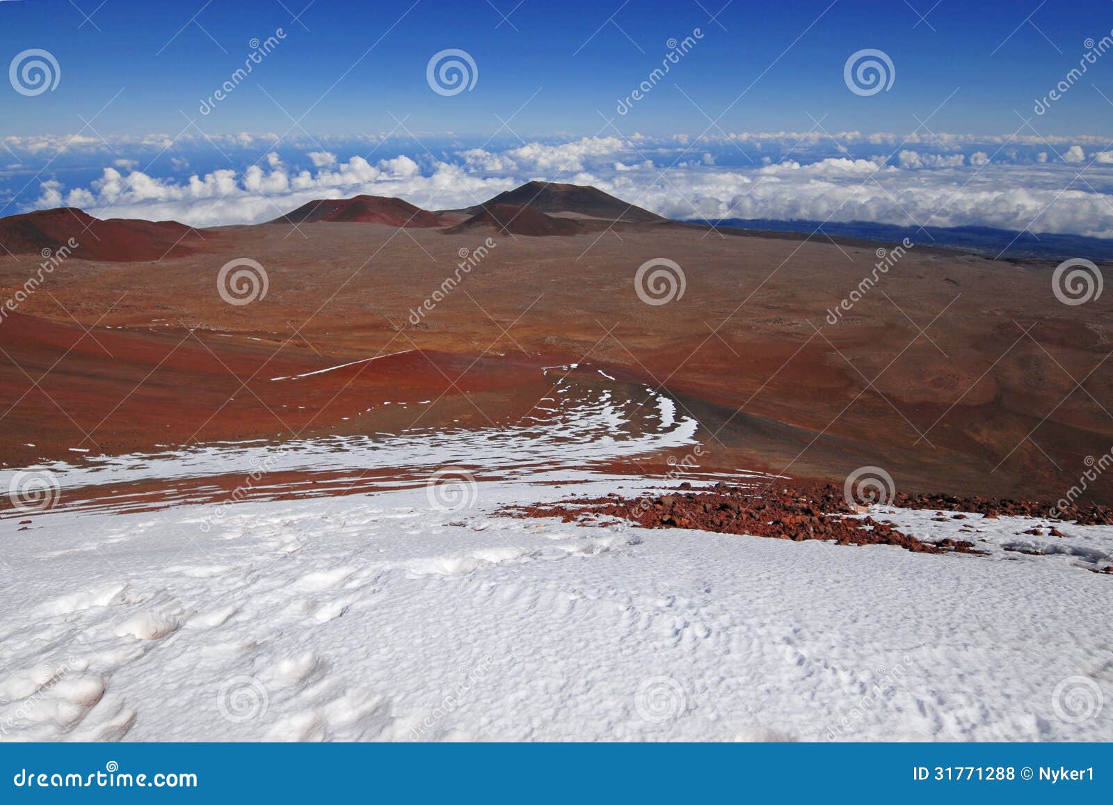 Mauna Kea Summit, Hawai fotografia stock. Immagine di bungalow - 31771288