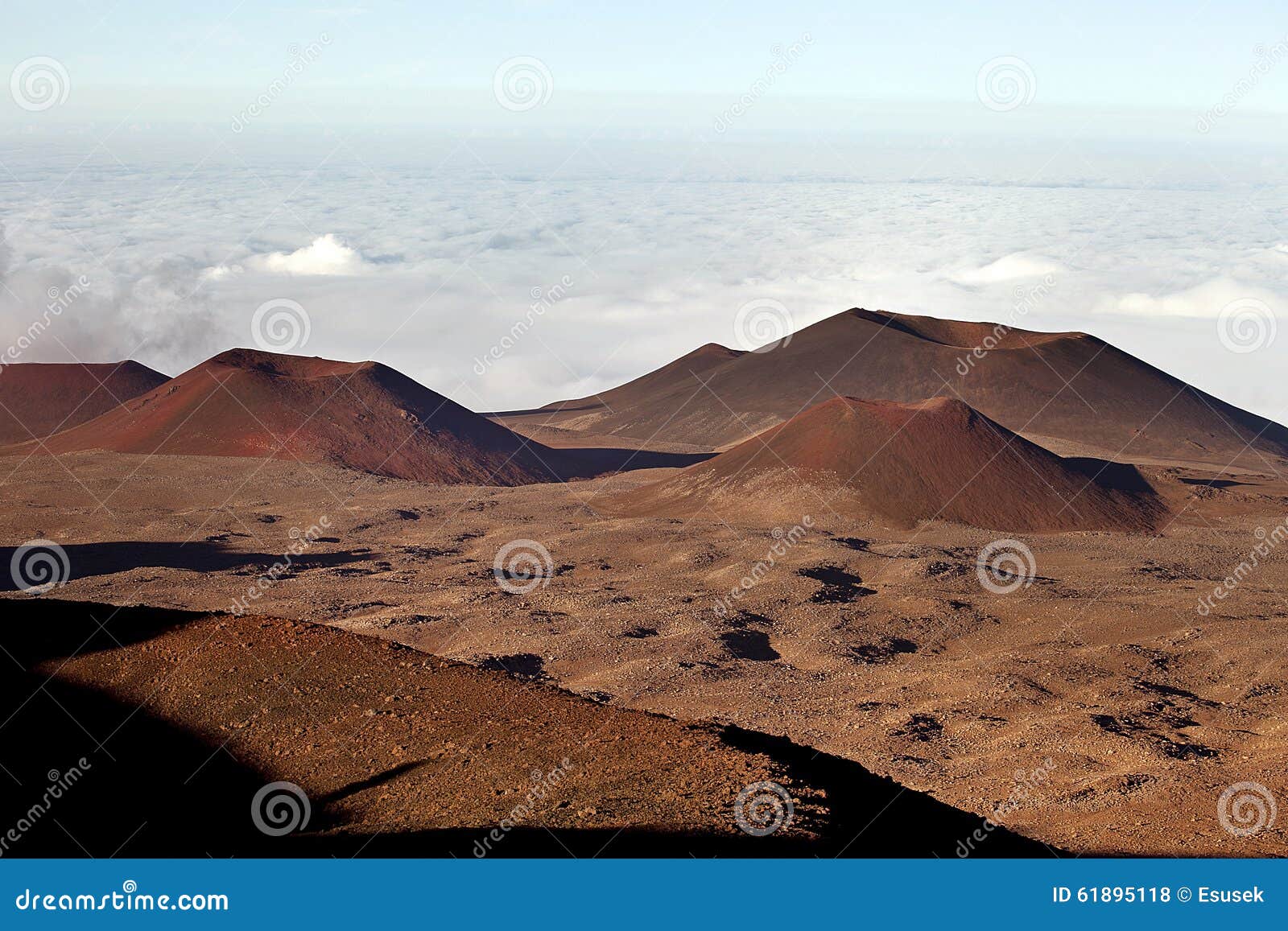 Mauna Kea summit stock photo. Image of coast, beauty - 61895118