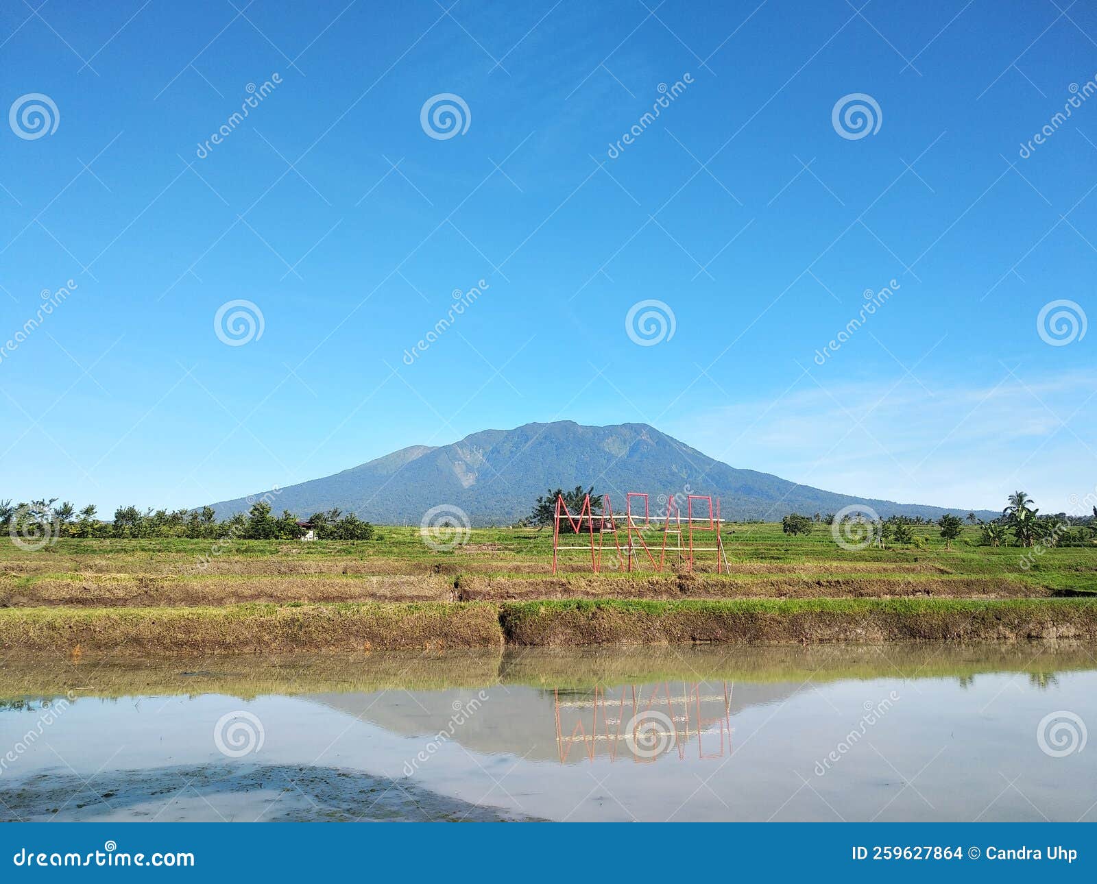Marapi stock photo. Image of cloud, barat, wilderness - 259627864
