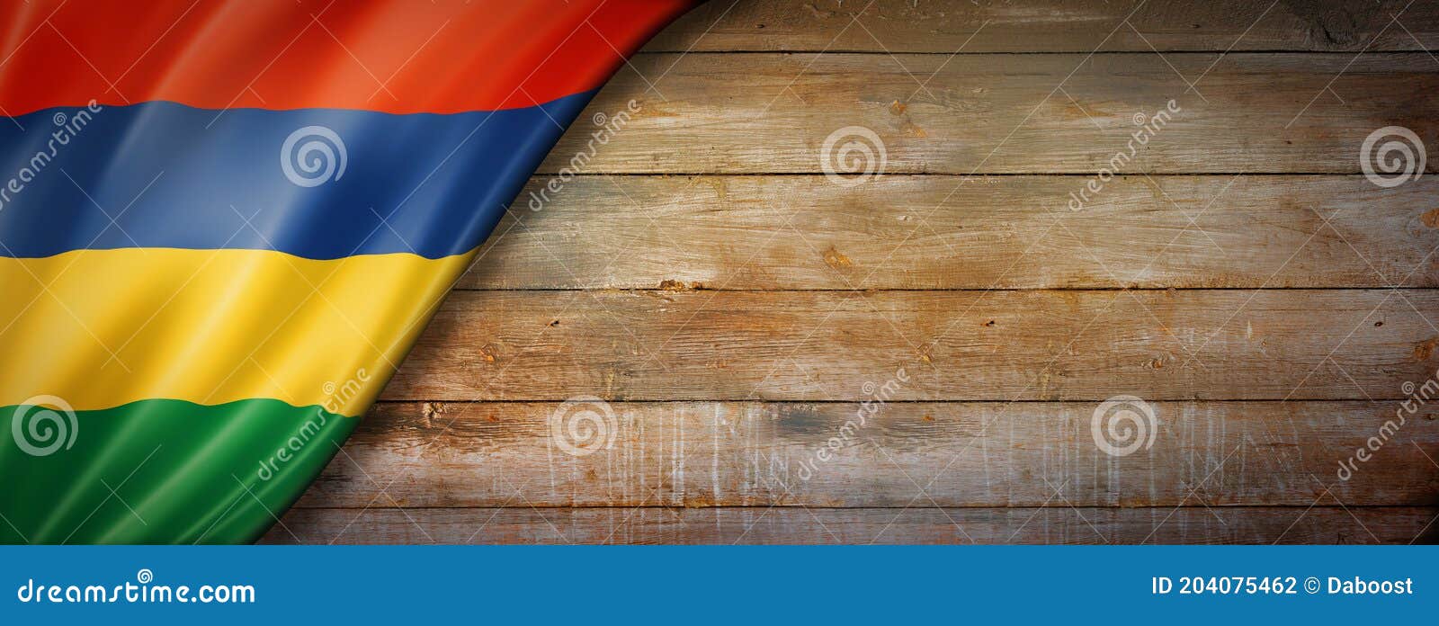 Mauritius Flag on Vintage Wood Wall Banner Stock Photo - Image of shiny ...