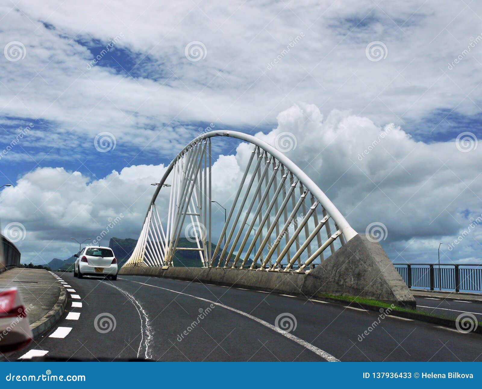 Mauritius Island, Pont En Route Image stock - Image du passerelle ...