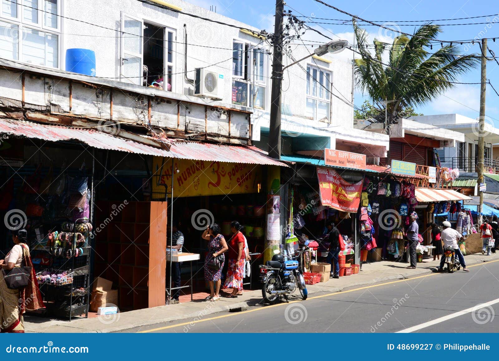 Mauritius, Picturesque Village of Goodlands Editorial Photography ...