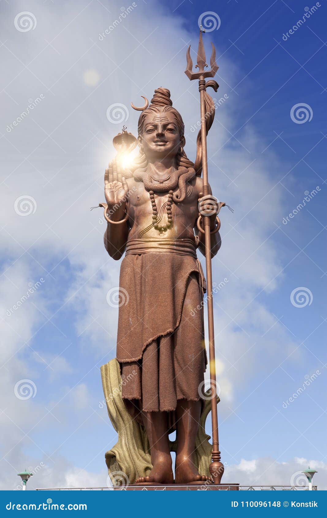 Shiva Statue In Kashi Vishwanath Temple Editorial Image | CartoonDealer ...