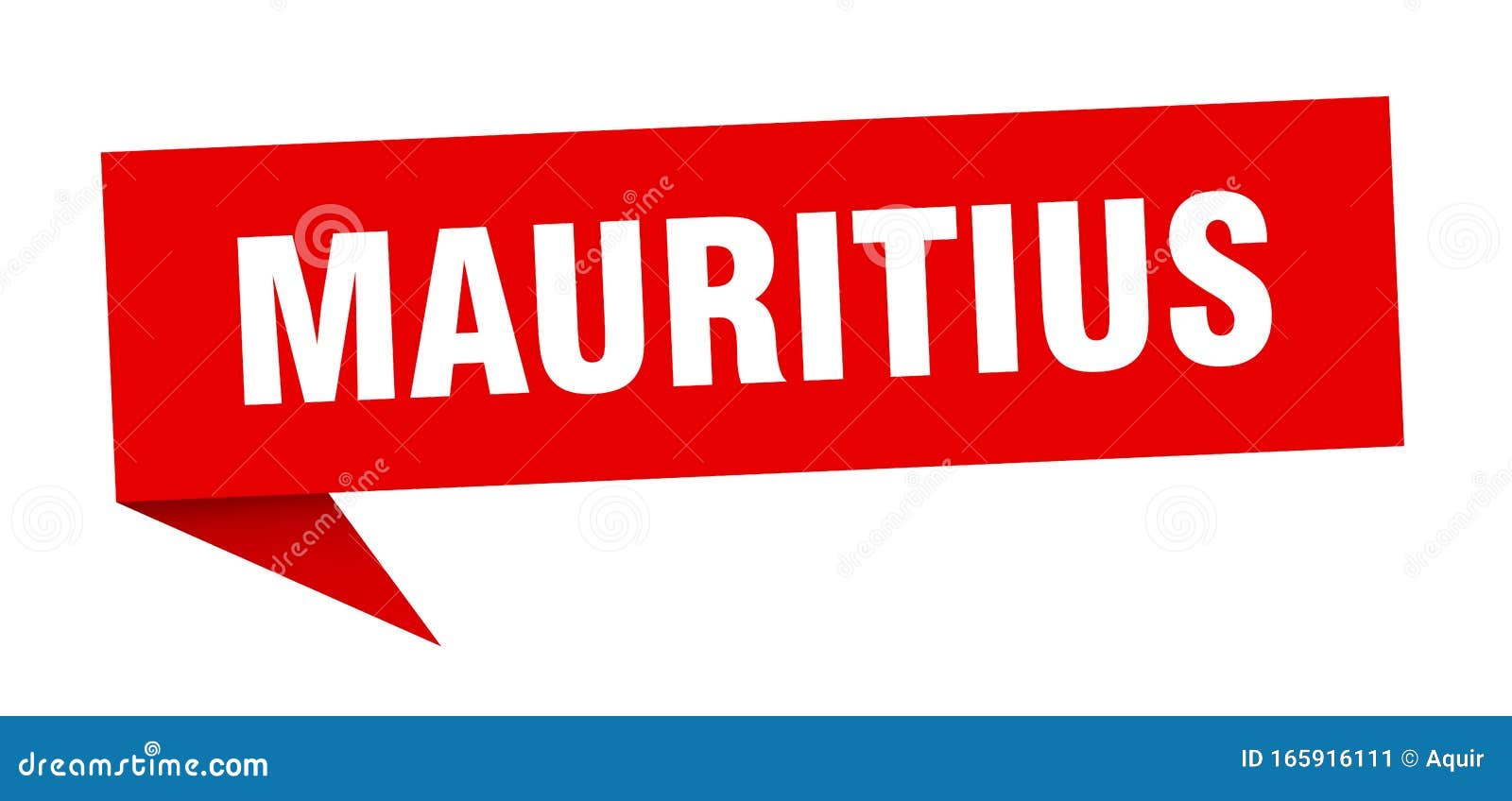 Mauritius Sticker. Mauritius Signpost Pointer Sign Stock Vector ...