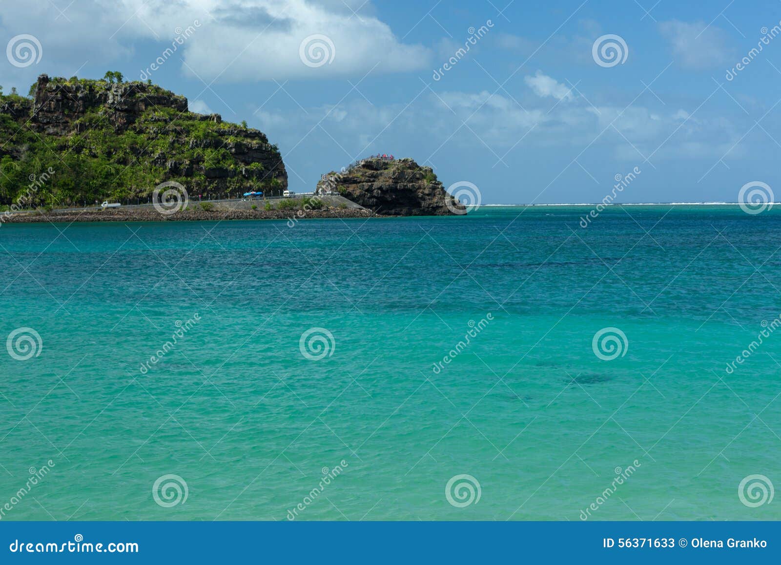 Mauritius view stock image. Image of coast, indianocean - 56371633