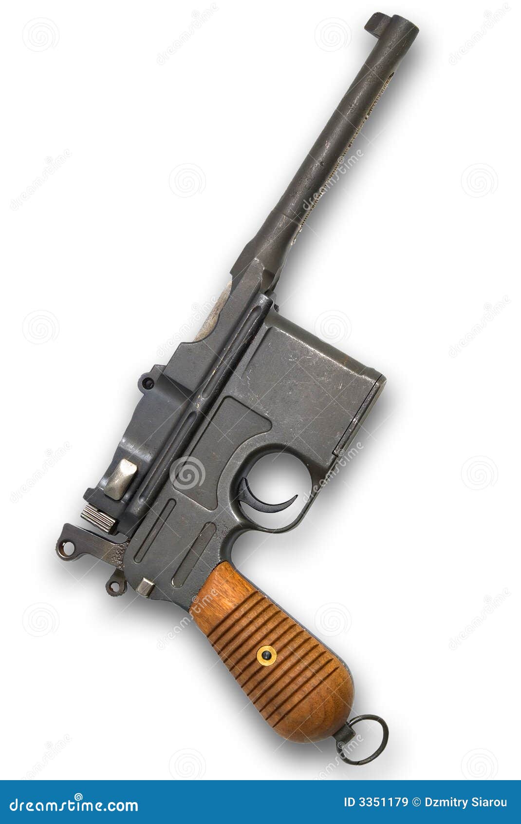 Vintage Mauser Submachine Gun Stock Image | CartoonDealer.com #75873199