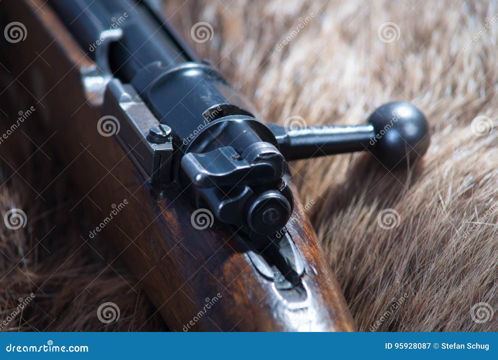 Mauser 98 Bolt stock image. Image of rifle, steel, mauser - 95928087