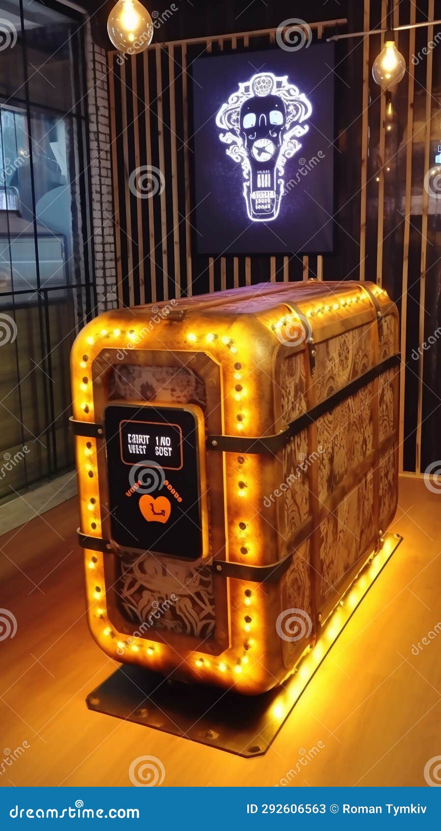 Mausoleum Matrix - Magic Prototype Stock Illustration - Illustration of ...