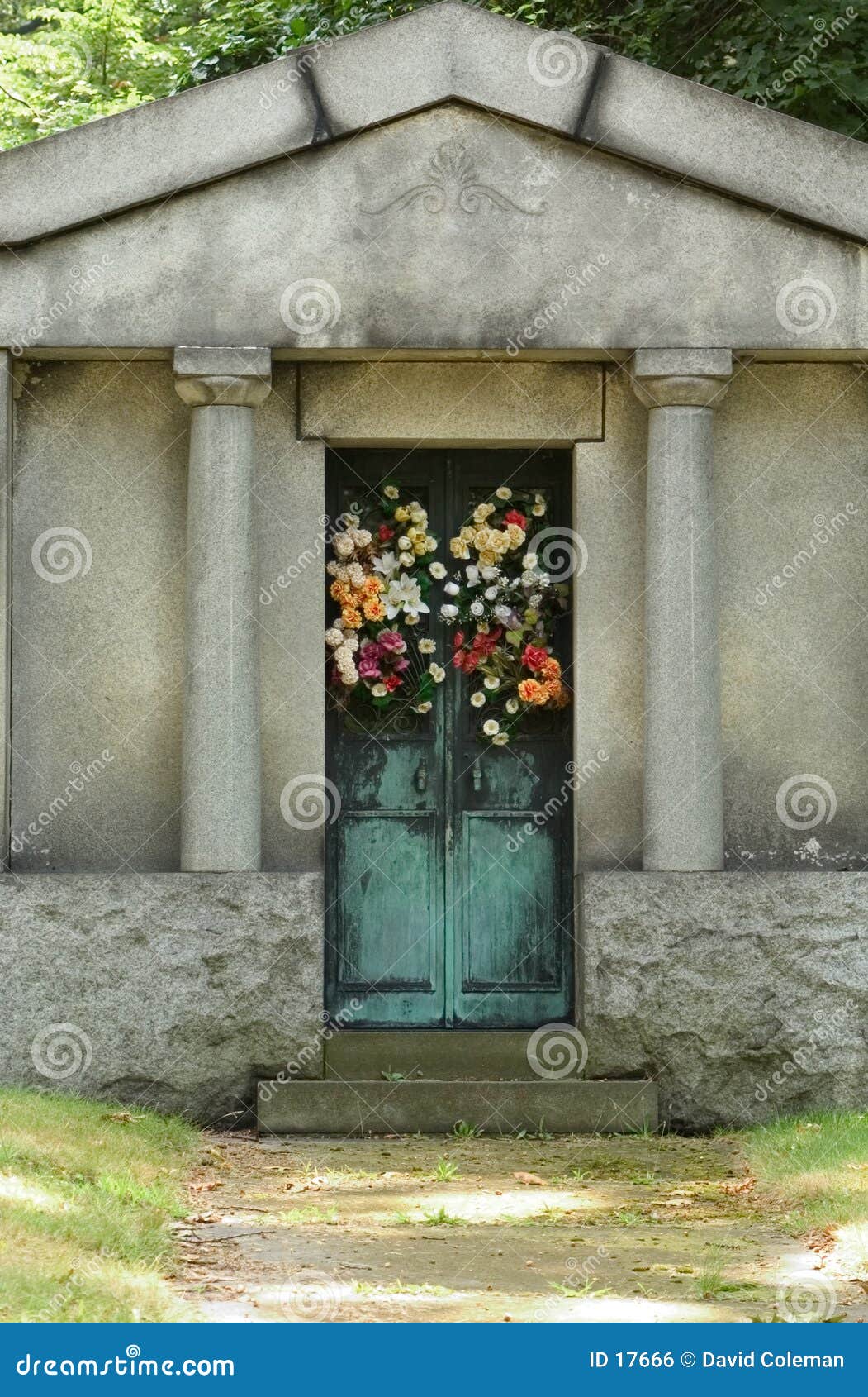 Mausoleum Memorial stock photo. Image of walk, columns, building - 17666