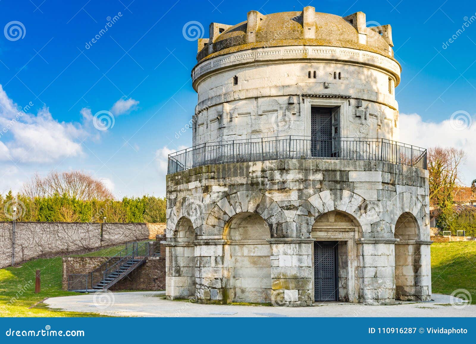 The Mausoleum of Theoderic stock image. Image of antique - 110916287