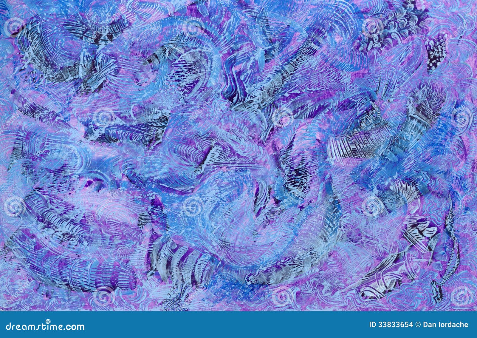 Mauve and Cerulean Abstract Background Stock Illustration ...