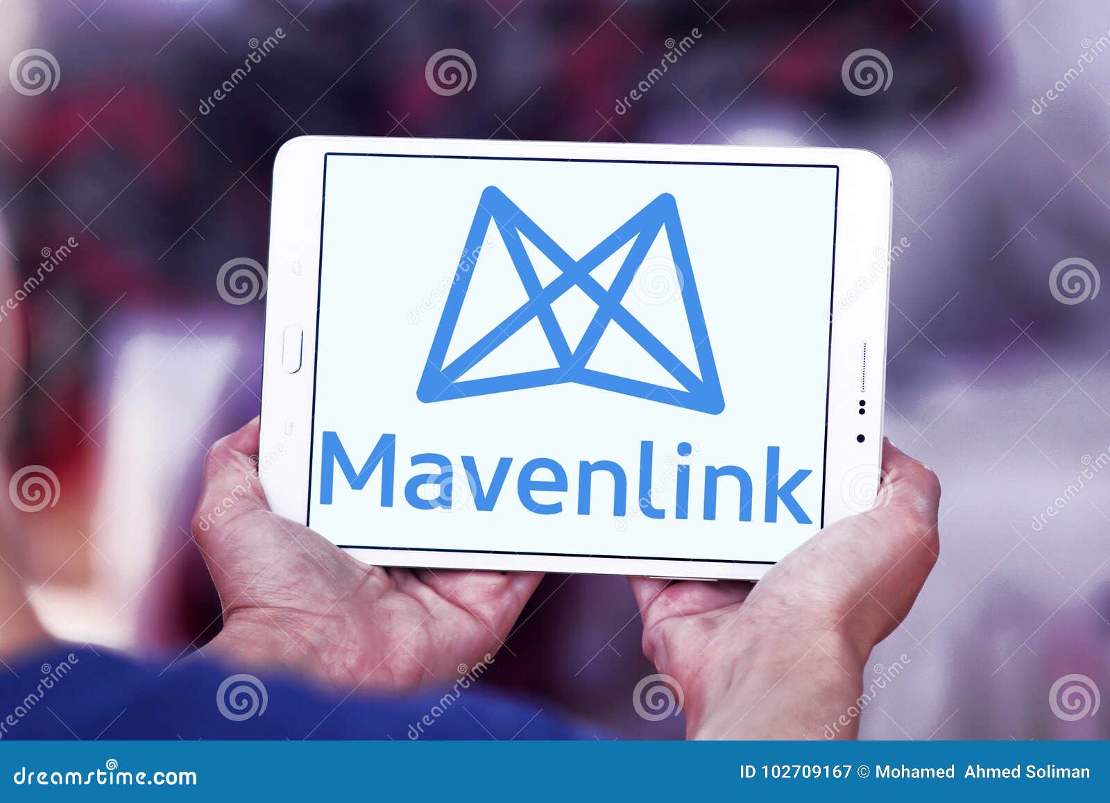 Mavenlink company logo editorial photography. Image of planning - 102709167