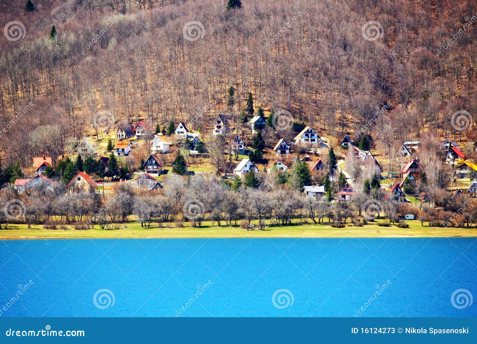 Mavrovo, Macedonia stock image. Image of water, reticent - 16124273
