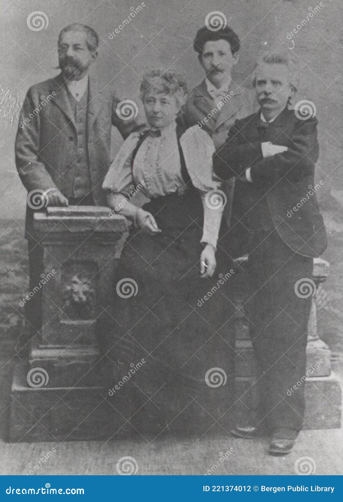 [Max Abraham, Oscar Meyer, Nina And Edvard Grieg] Picture. Image: 221374012
