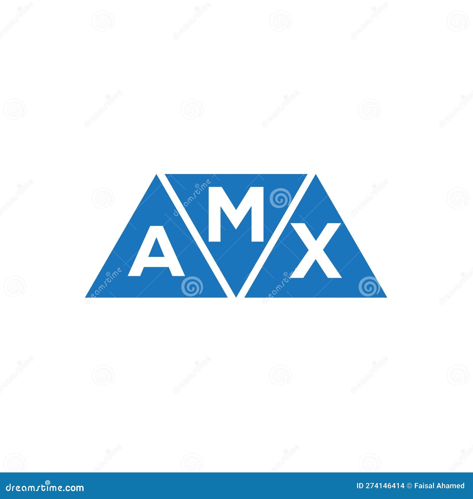 MAX Abstract Initial Logo Design on White Background. MAX Creative ...