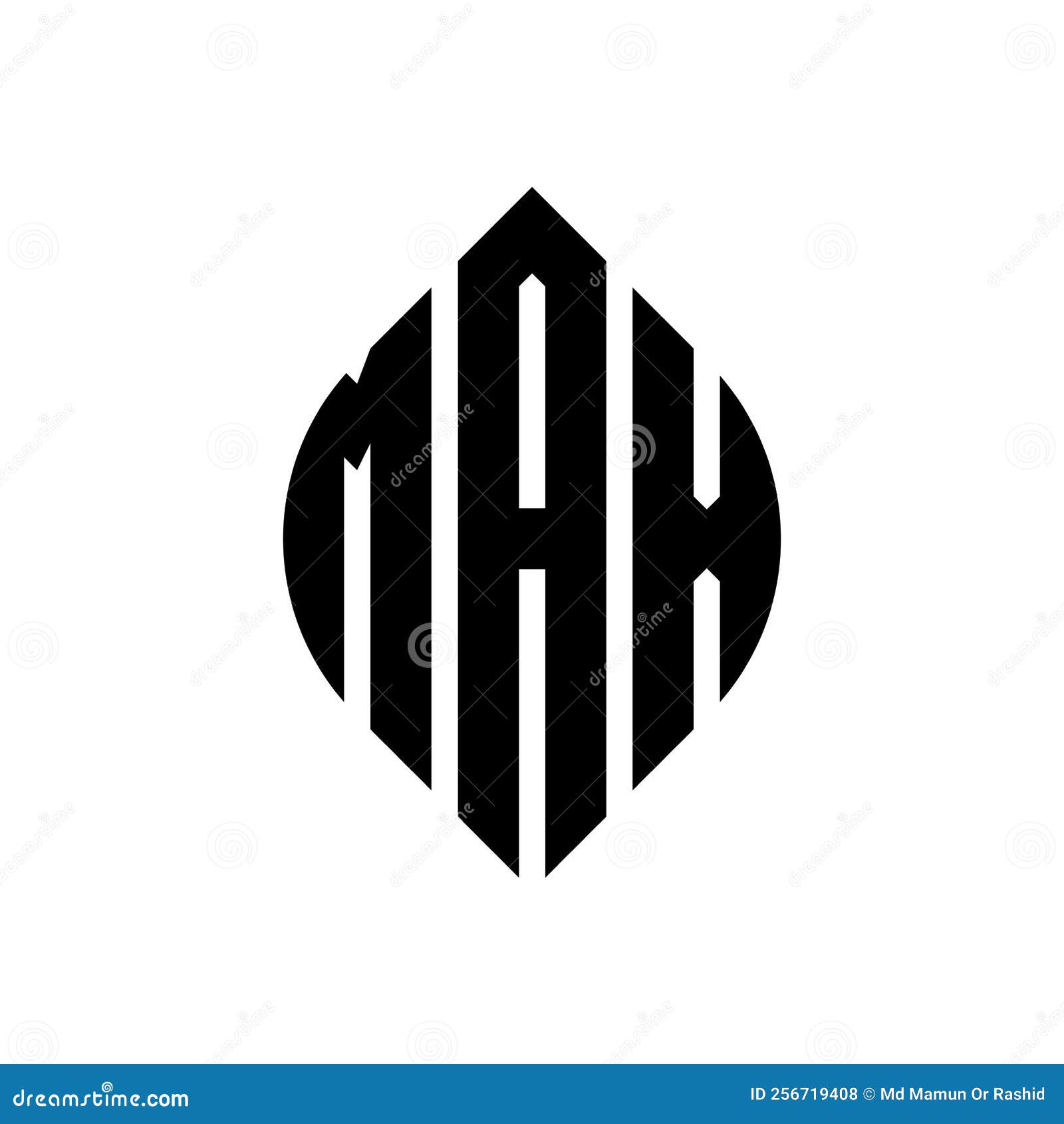 MAX Circle Letter Logo Design with Circle and Ellipse Shape. MAX ...