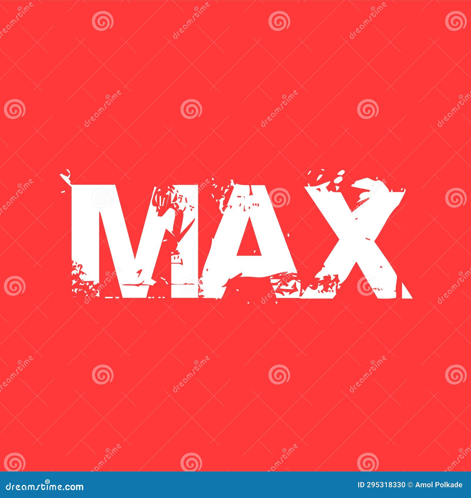 Max Company Name Typography Icon Stock Illustration - Illustration of ...