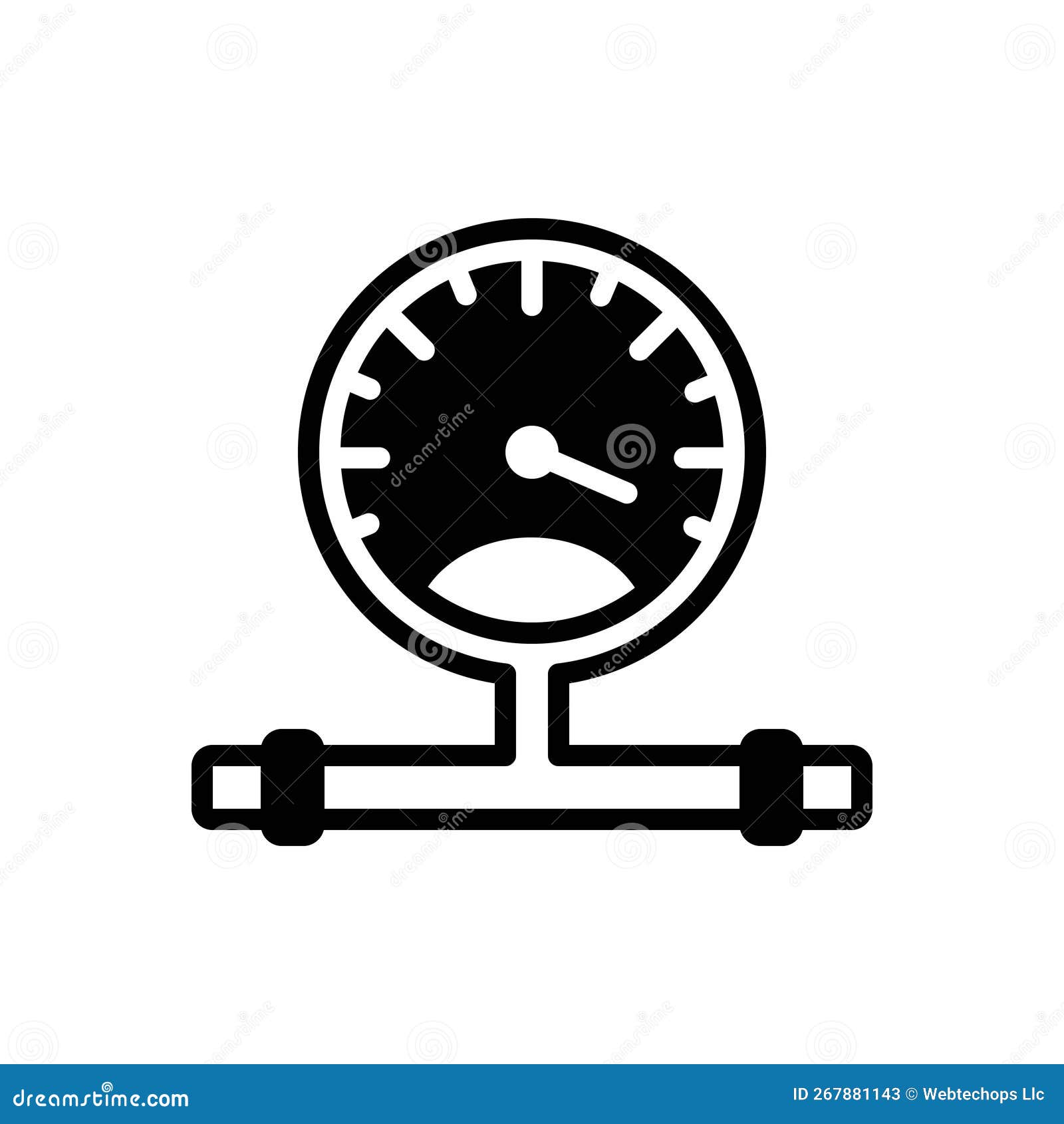 Black Solid Icon for Max, Accelerate and Indicator Stock Illustration ...