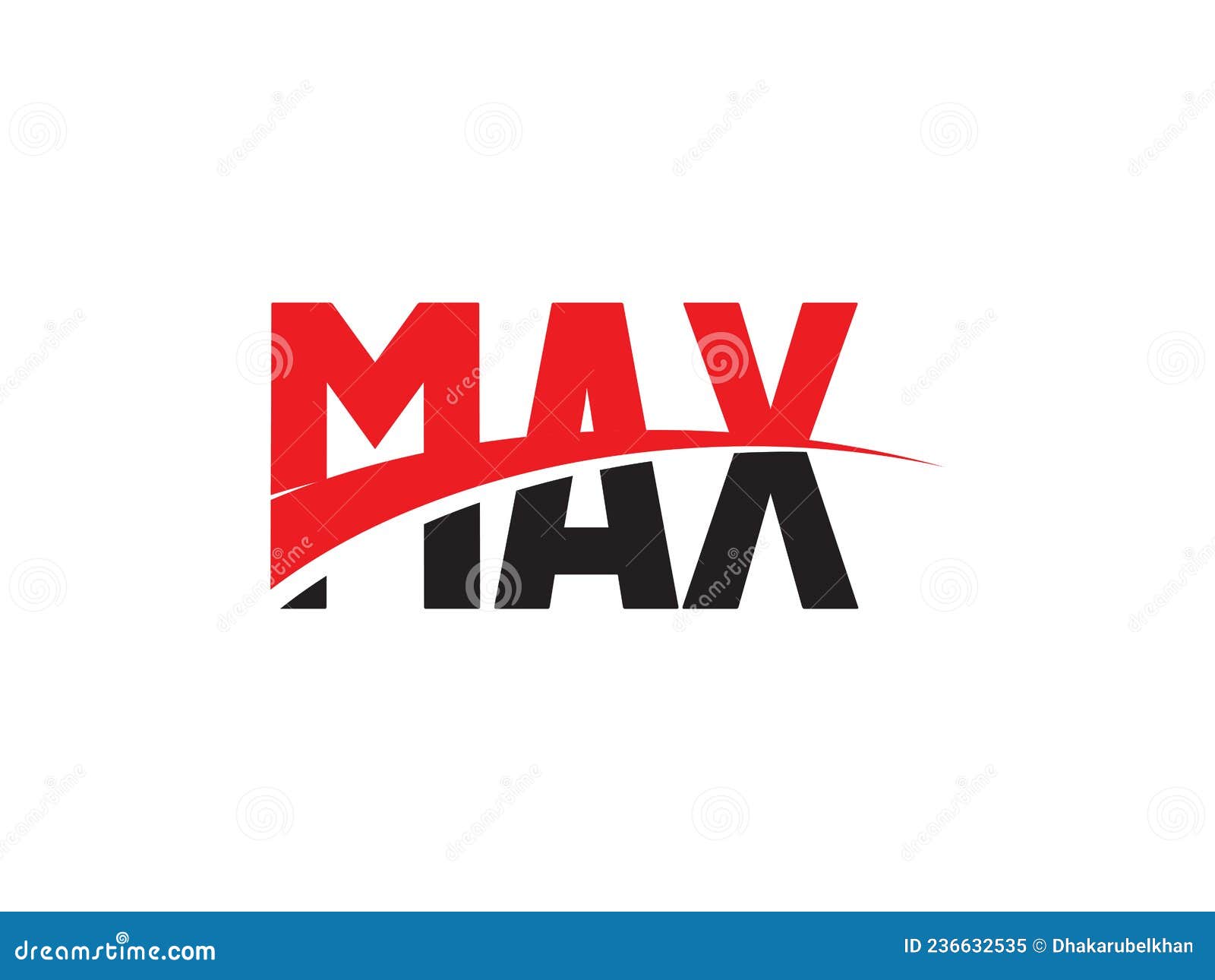 MAX Letter Initial Logo Design Stock Vector - Illustration of banner ...