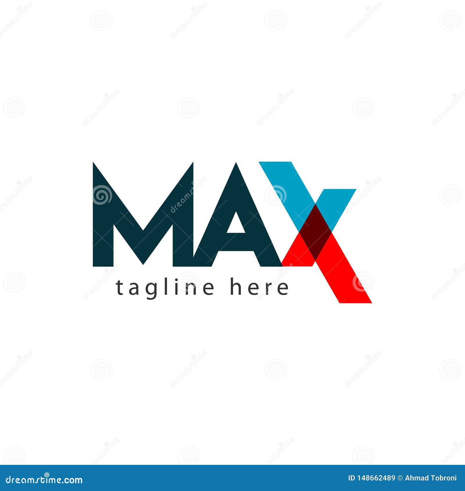 Max Logo Letter Vector Template Design Illustration Stock Vector ...