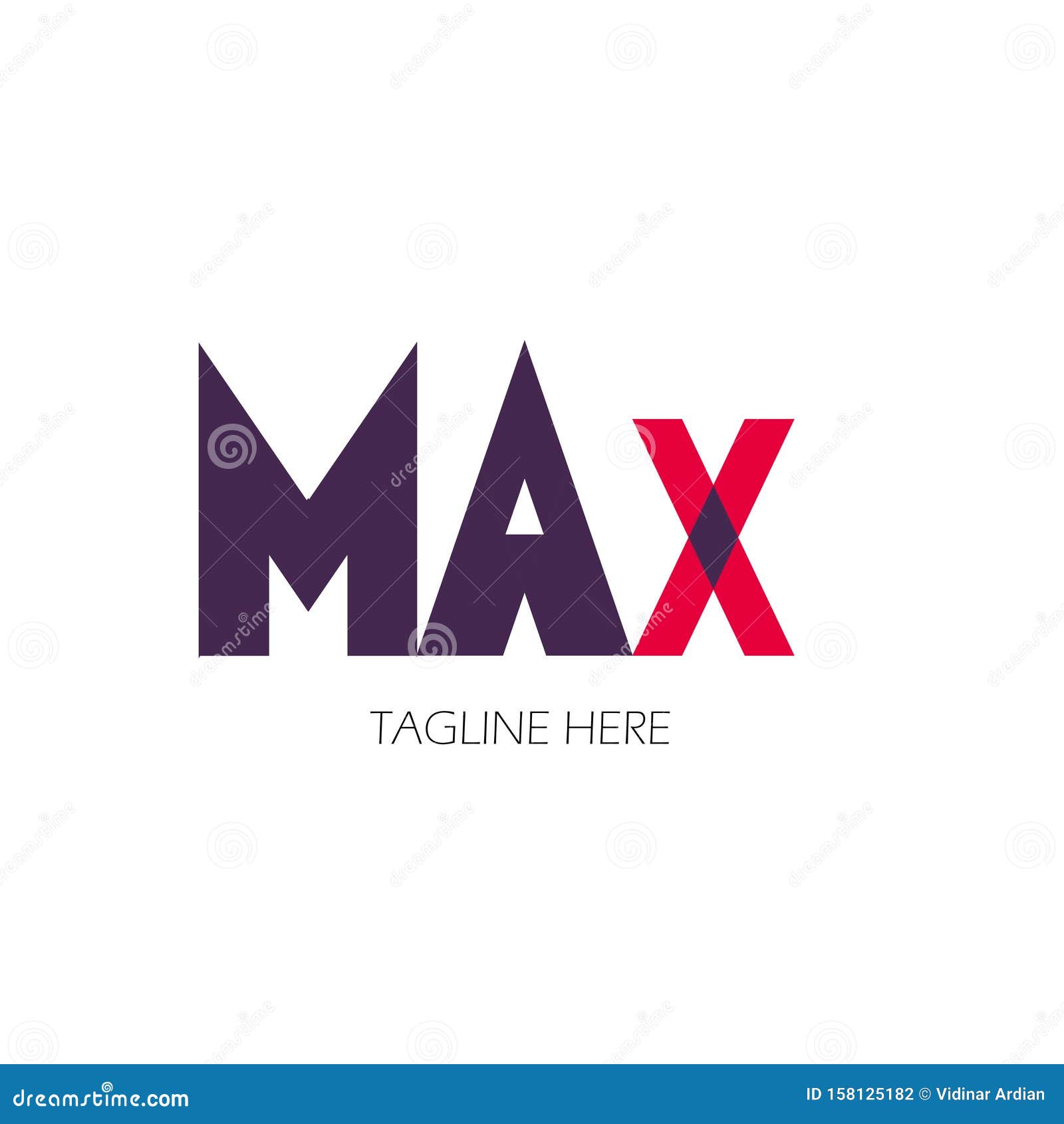 Max Logo Letter Vector Template Design Illustration Stock Illustration ...