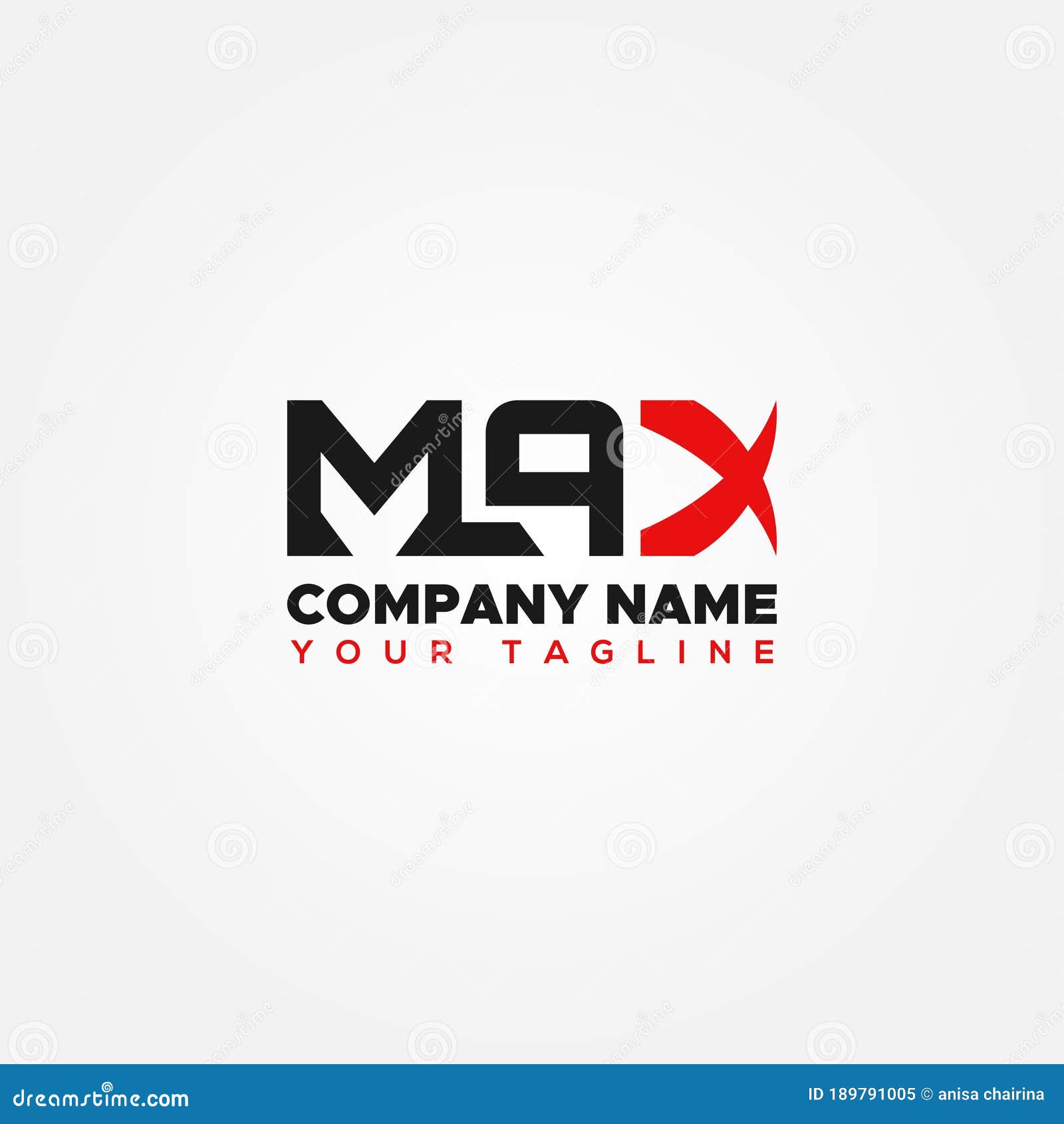 Max Logo Vector Design Illustration for Company Stock Vector ...