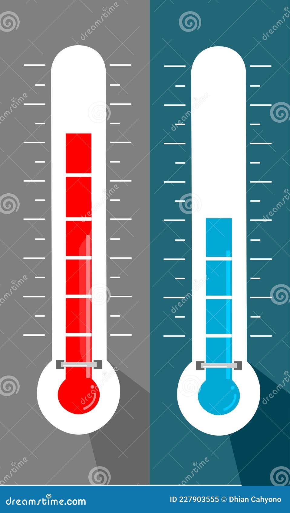 Max and Min Thermometer Illustration Vector Stock Image - Illustration ...