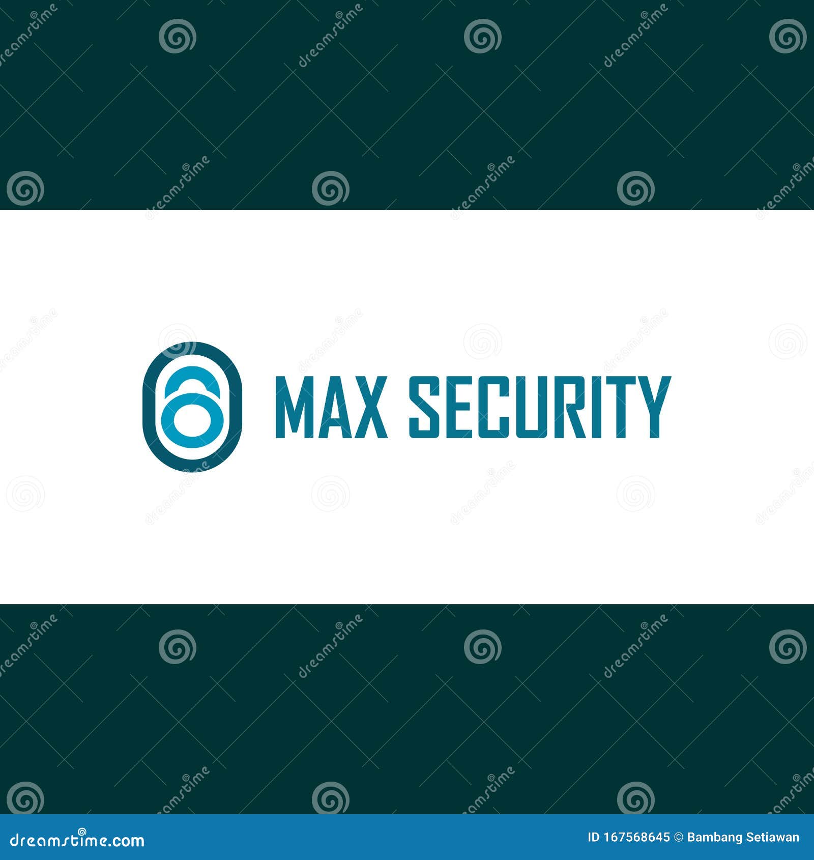 Max Security Logo Design Template, Padlock Logo Concept Stock Vector ...