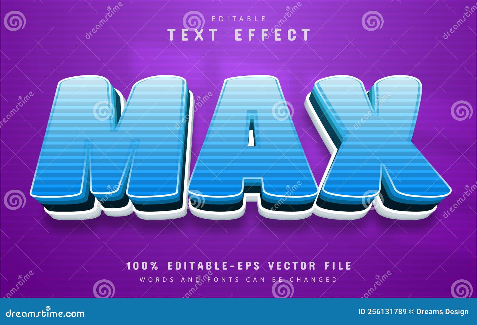 Max Text, Cartoon Style Text Effect Editable Stock Vector ... Max Text, Cartoon Style Text Effect Editable Stock Vector ...