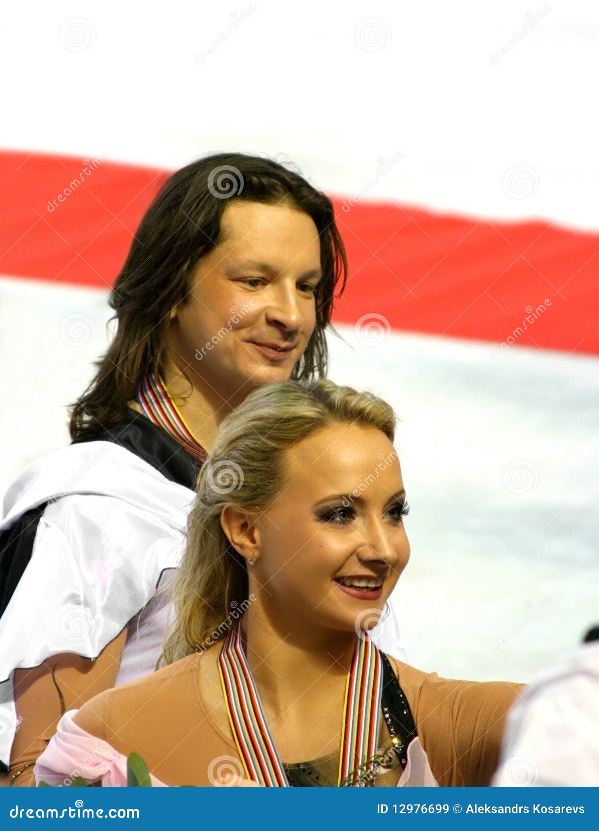 Maxim Shabalin and Oksana Domnina Editorial Stock Image - Image of ...