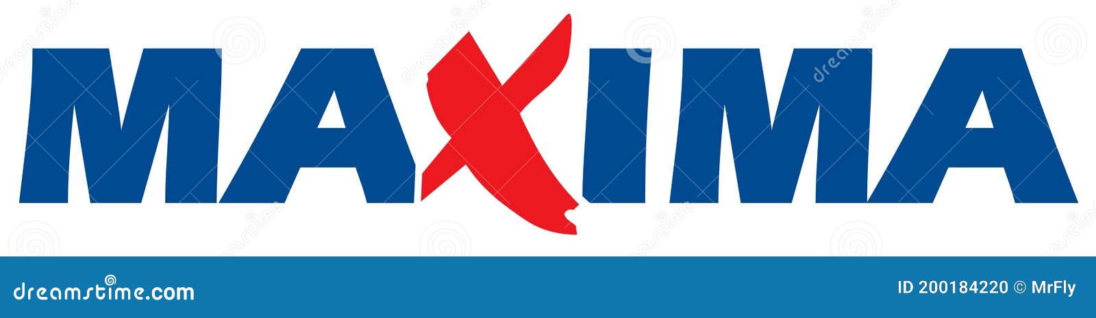 Maxima Logo, Retail Store, Vector Illustration | CartoonDealer.com ...