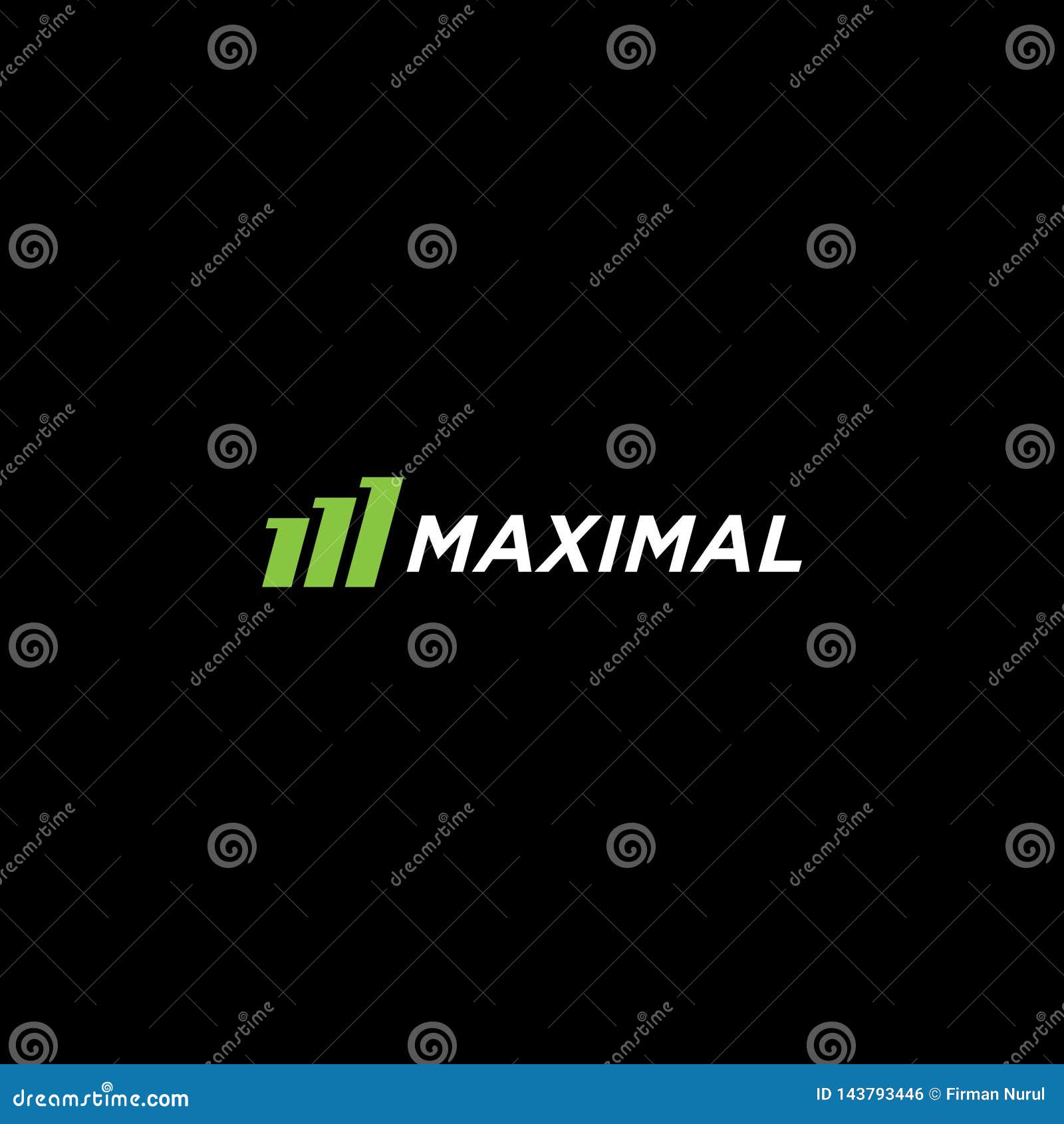 Maximal Logo Template Vector | CartoonDealer.com #143793446