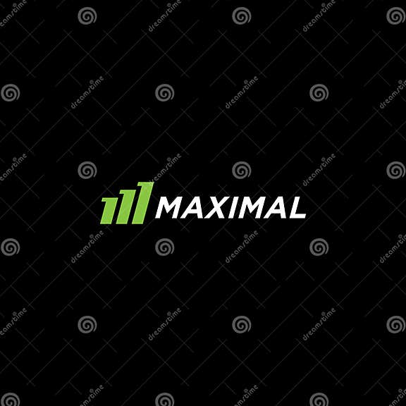 Maximal Logo Template Vector Stock Vector - Illustration of ...