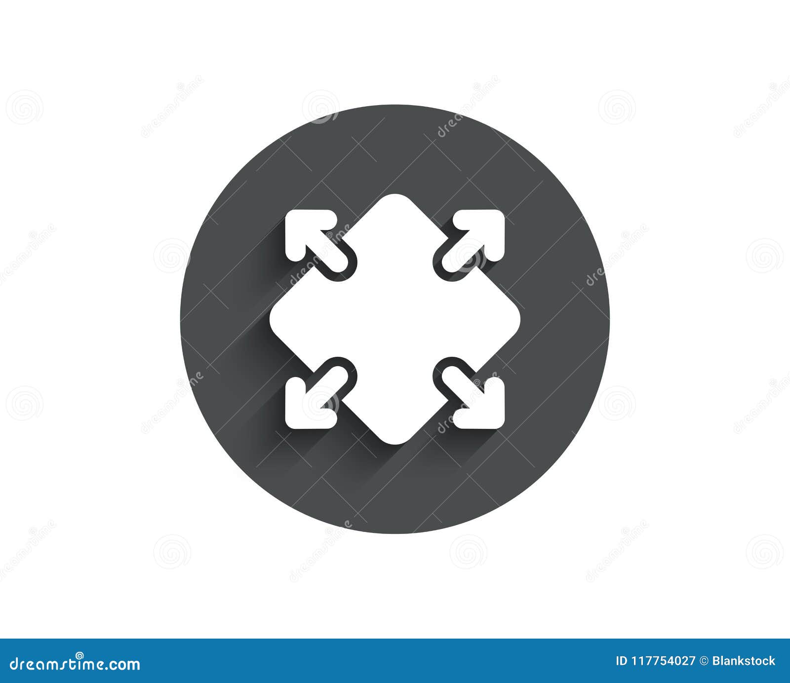 Maximize Arrow Simple Icon. Full Screen Sign. Stock Vector ... Maximize Arrow Simple Icon. Full Screen Sign. Stock Vector ...