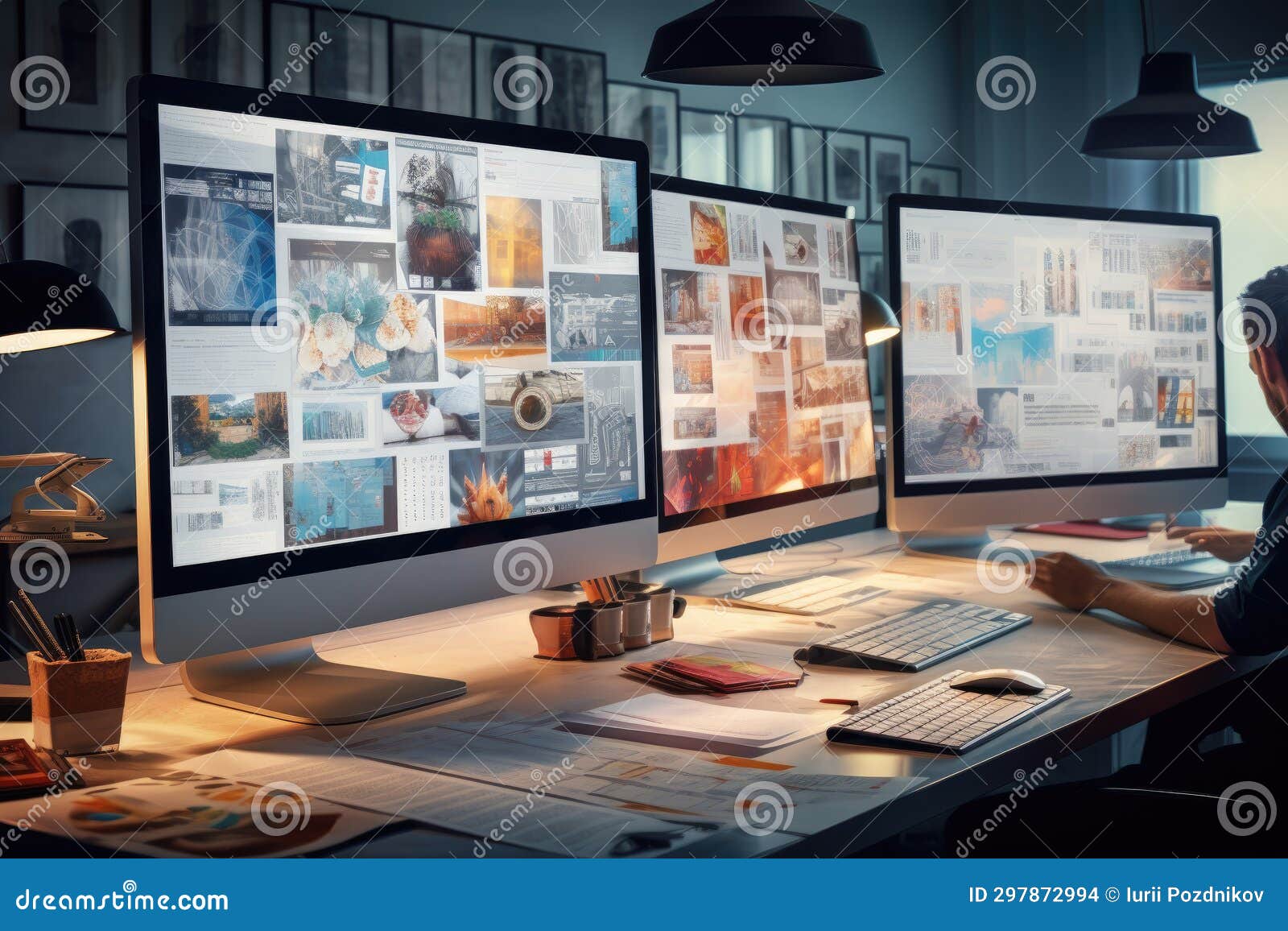 Maximize Efficiency: Multiple Screen Setups with Distinct Work Projects ...