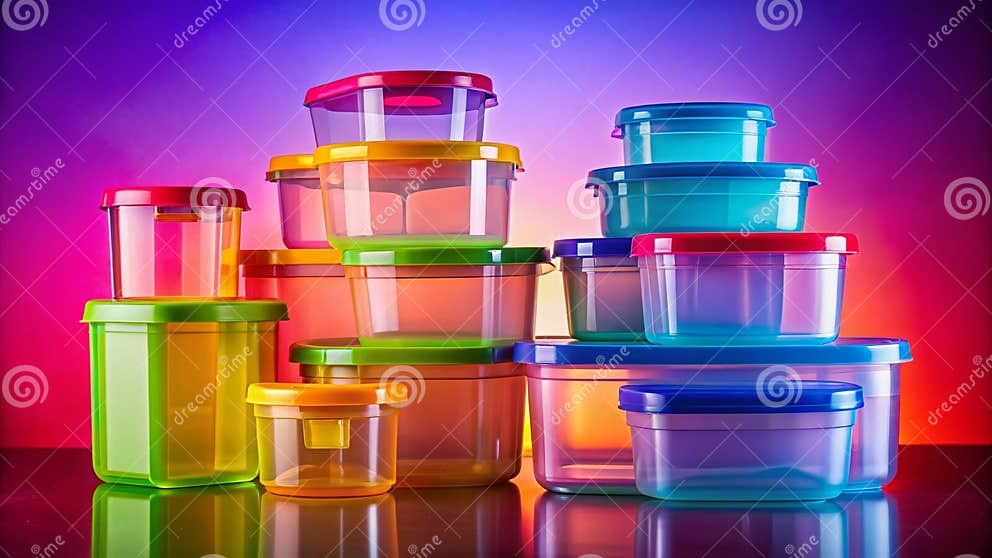 Maximize Home Storage Space with Stylish Plastic Stacking Containers a ...