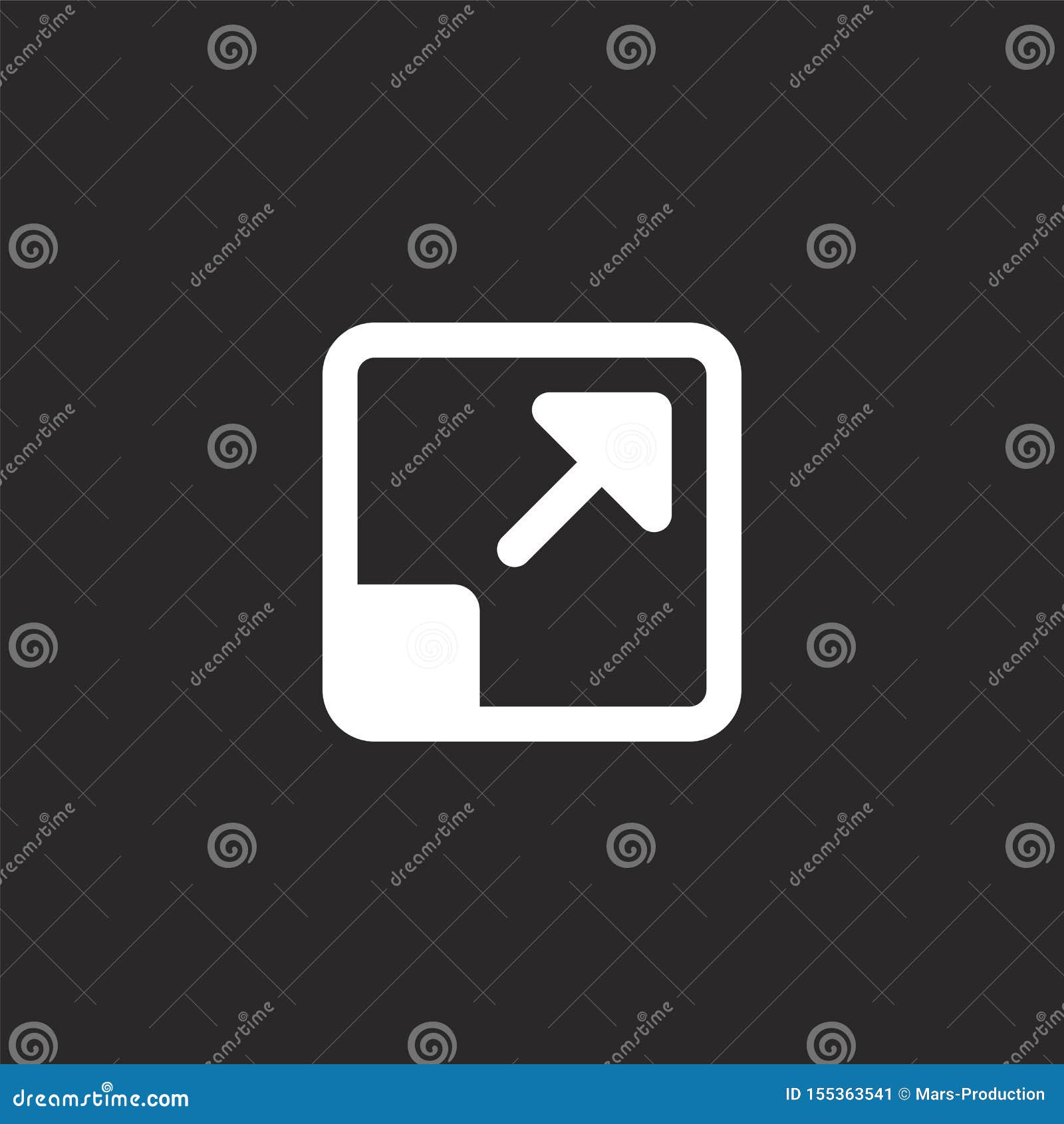Maximize Icon. Filled Maximize Icon for Website Design and Mobile, App ...