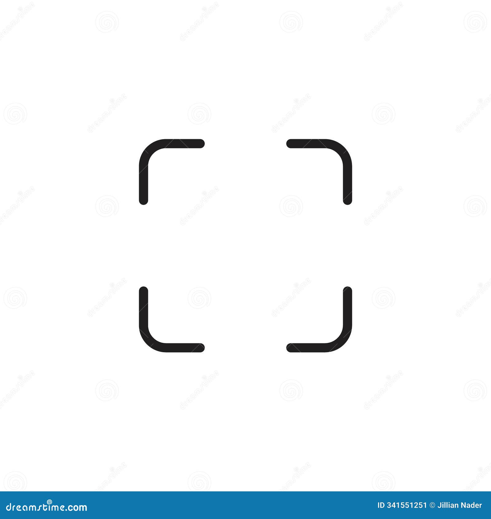 Maximize Icon Royalty-Free Cartoon | CartoonDealer.com #322804424