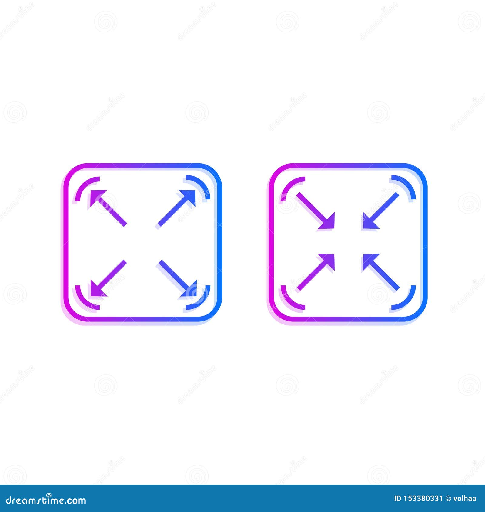 Maximize and Minimize Screen Stock Vector - Illustration of arrow ... Maximize and Minimize Screen Stock Vector - Illustration of arrow ...