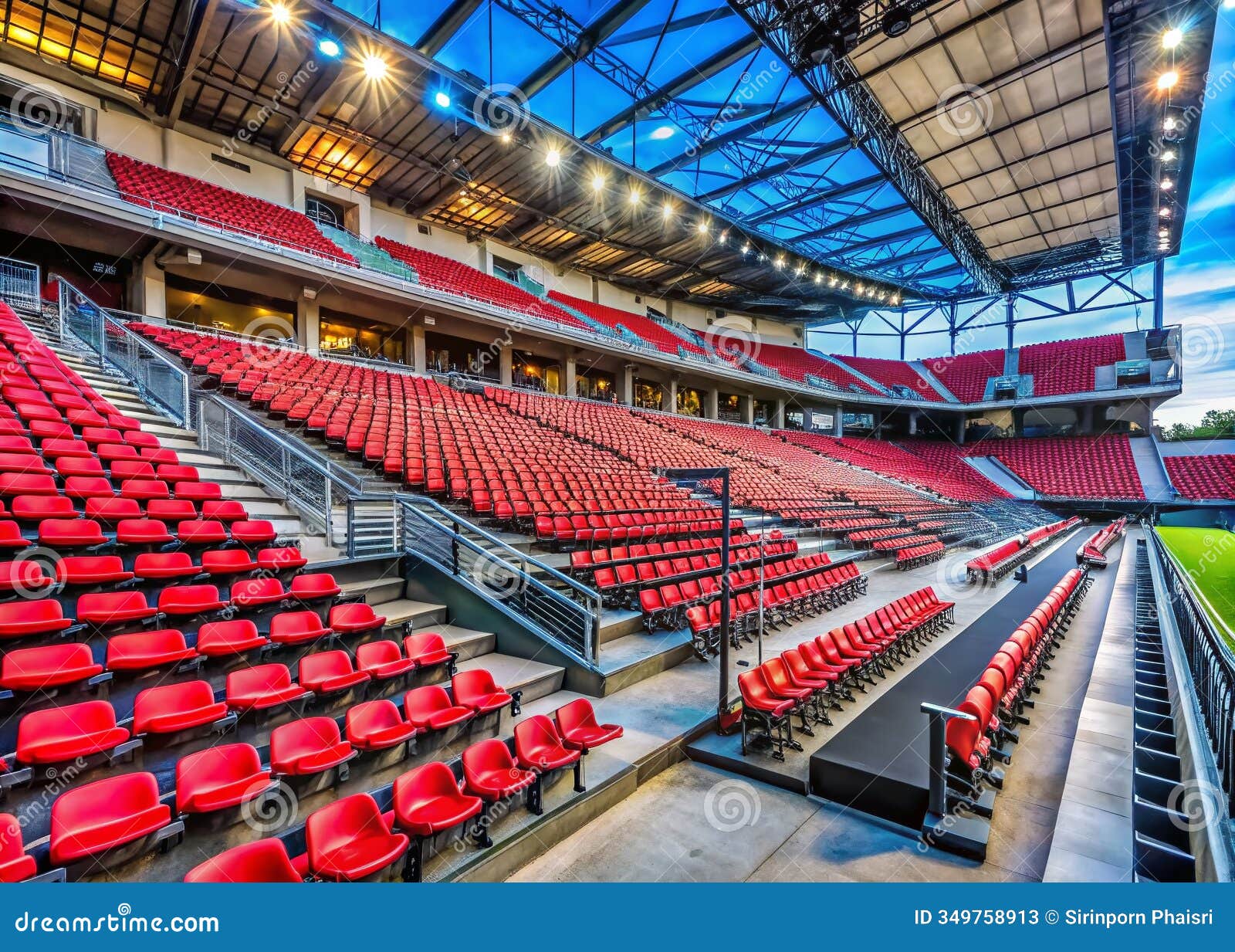 Stadium Concert Seating Solutions Modular Retractable Chairs for ...