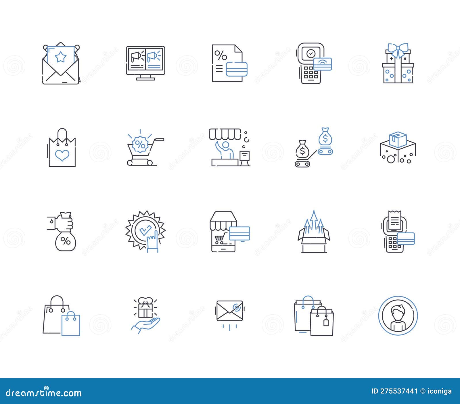 Maximizer Line Icons Collection Efficiency Optimization Streamlining Productivity