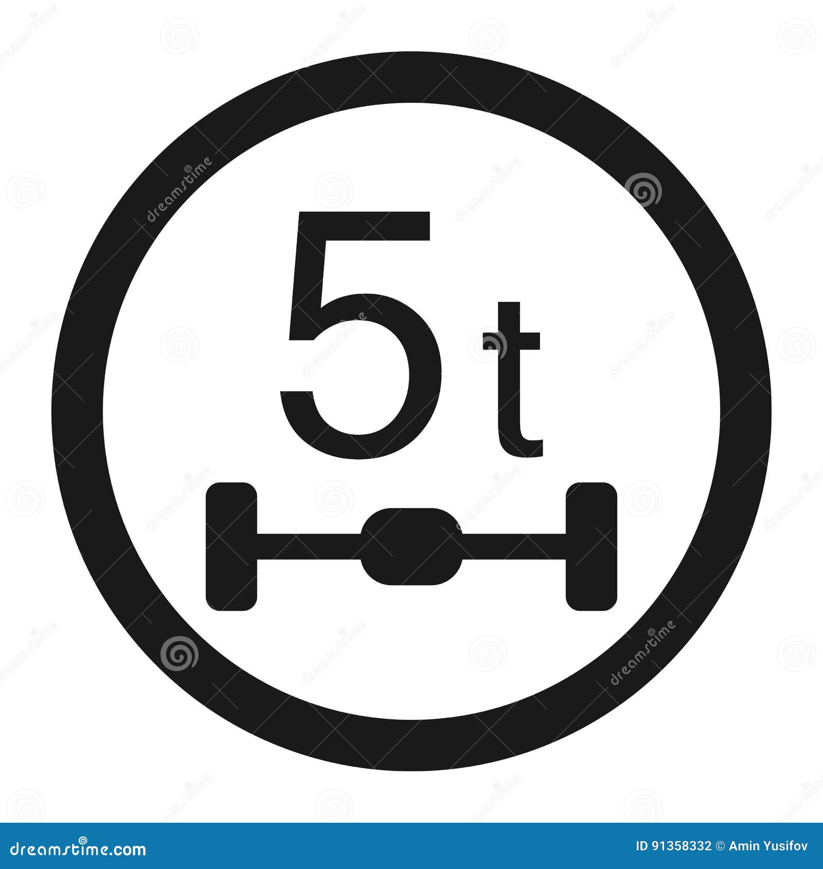 Maximum Axle Load 5 Tones Sign Line Icon Stock Vector - Illustration of ... Maximum Axle Load 5 Tones Sign Line Icon Stock Vector - Illustration of ...